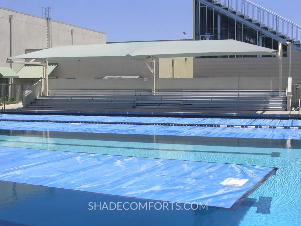 Shade Structure Covers NorCAL Bleachers