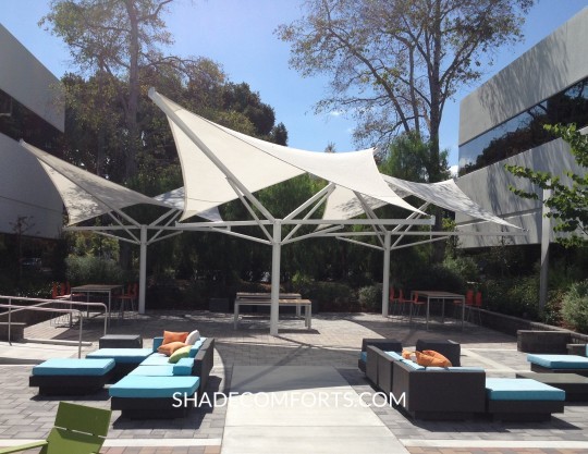 Patio Shade Umbrellas - Commercial NorCal - Giant Permanent