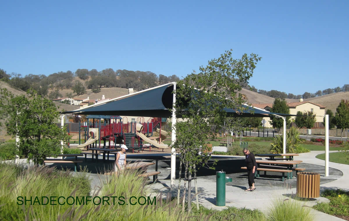 Custom Shade Ramada | CA Park Picnic Gazebo