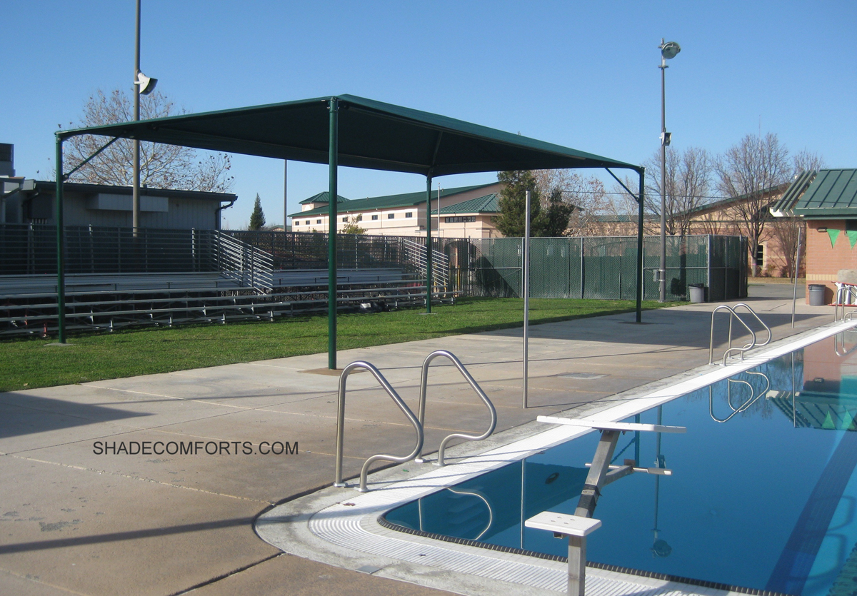 Bleacher Shade Structure Placer County School