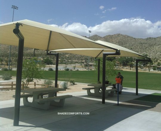 Fabric Shade Structures Contractor - San Bernardino