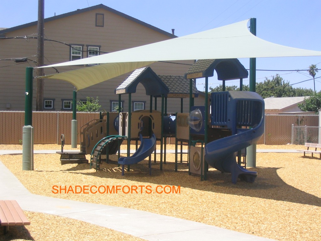 Playground Sun Sails Structure 16
