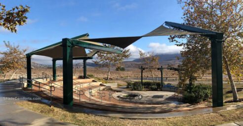 Amphitheater Shade Sails – San Diego – Shade Comforts