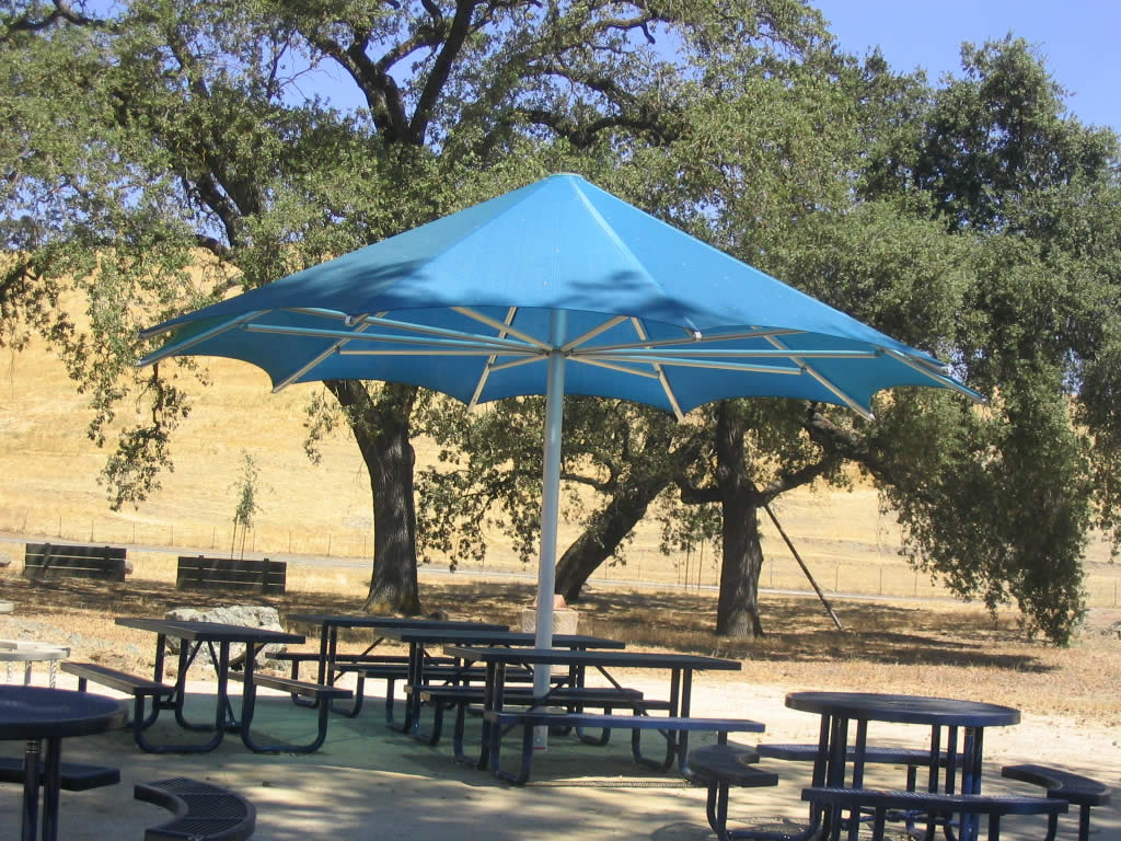 Architectural Shade Umbrellas Cool NorCAL Patio