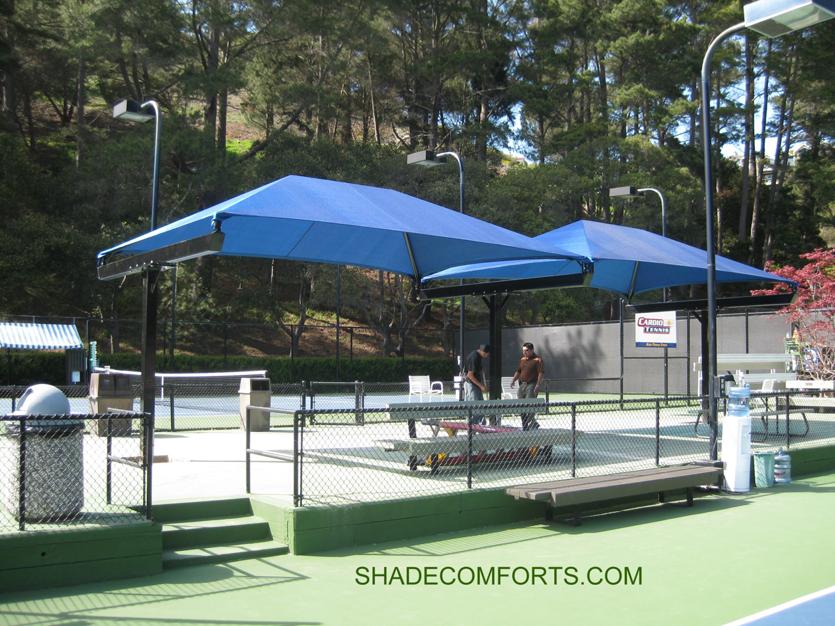 T Bar Double Hip Shade Structure 16